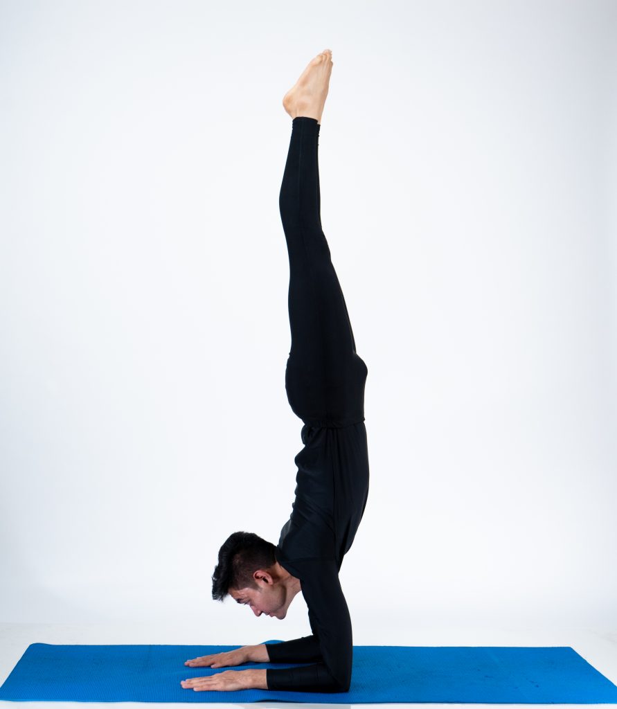 Pinch Mayurasana (Feathered Peacock Pose) - PixaHive Pinch Mayurasana (Feathered Peacock Pose) - PixaHive