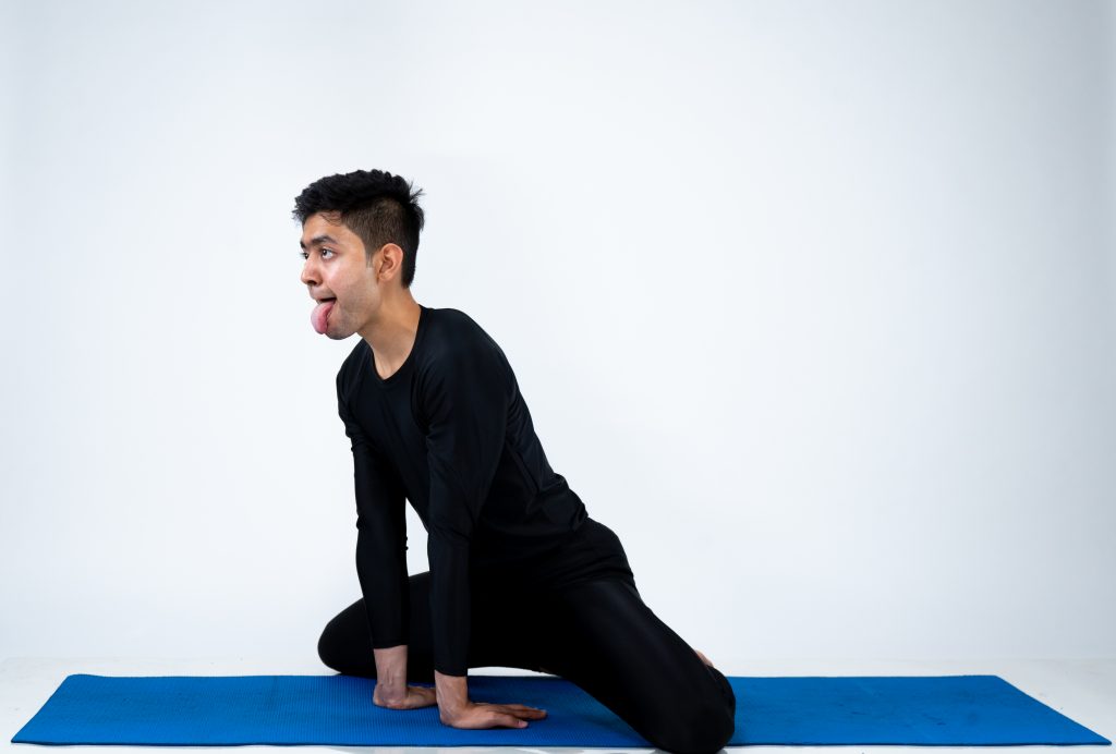 Simha Vajrasana (Lion Pose) - PixaHive