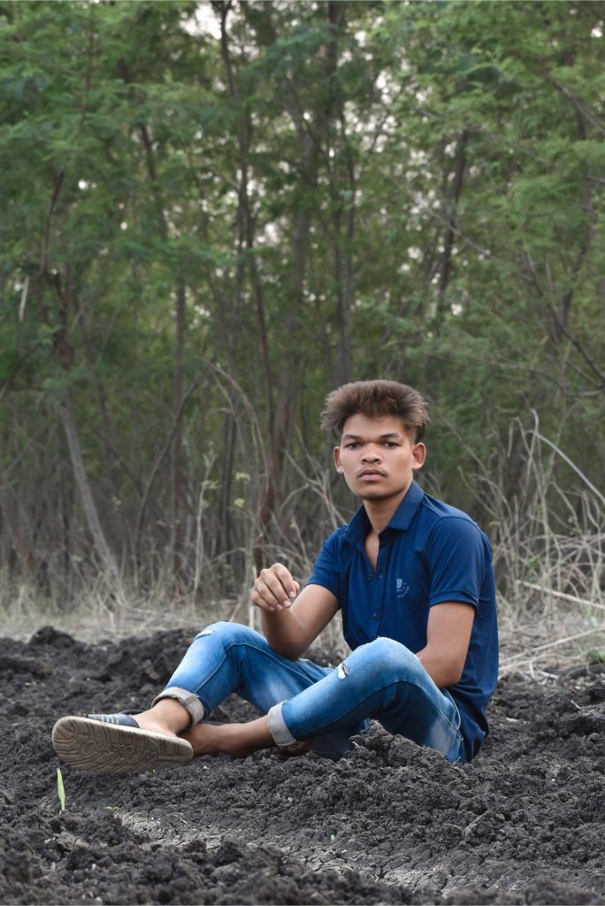 Stylish boy posing in the farm - PixaHive