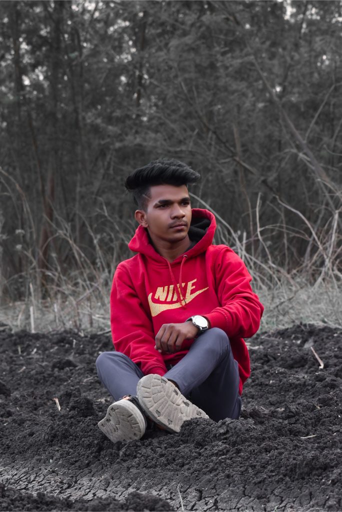 Stylish boy posing in the farm - PixaHive