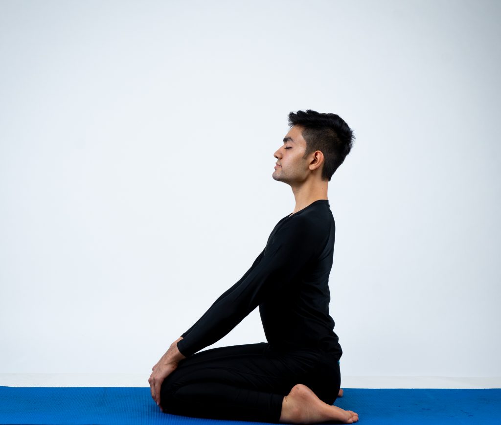 Virasana (Hero Pose) - PixaHive