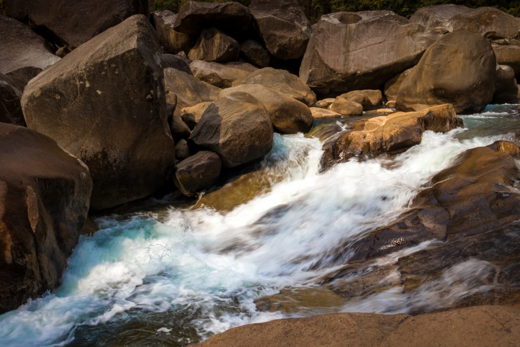 Water streams in the river - PixaHive