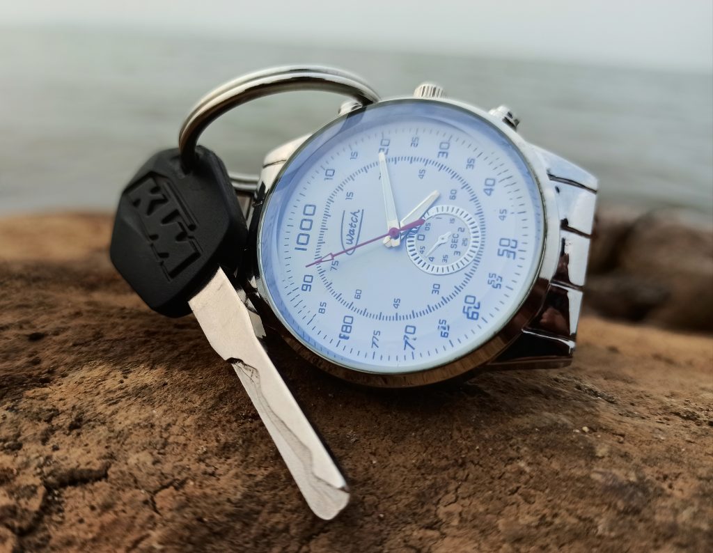 Wrist watch and KTM bike key - PixaHive