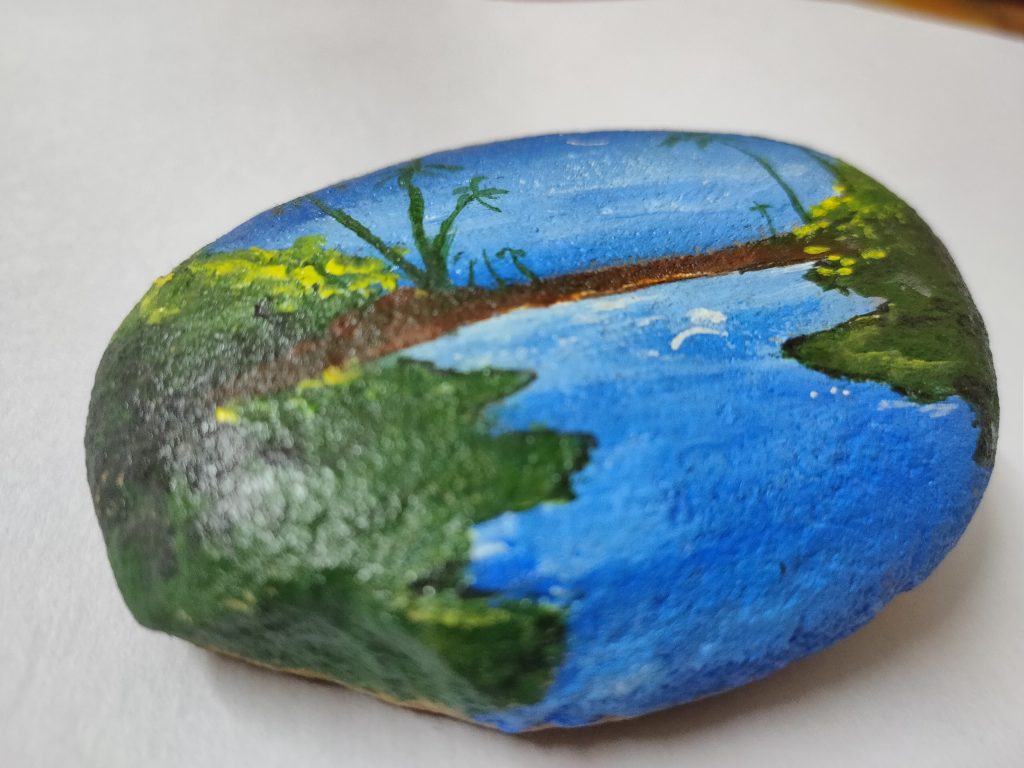 painting on stone - PixaHive