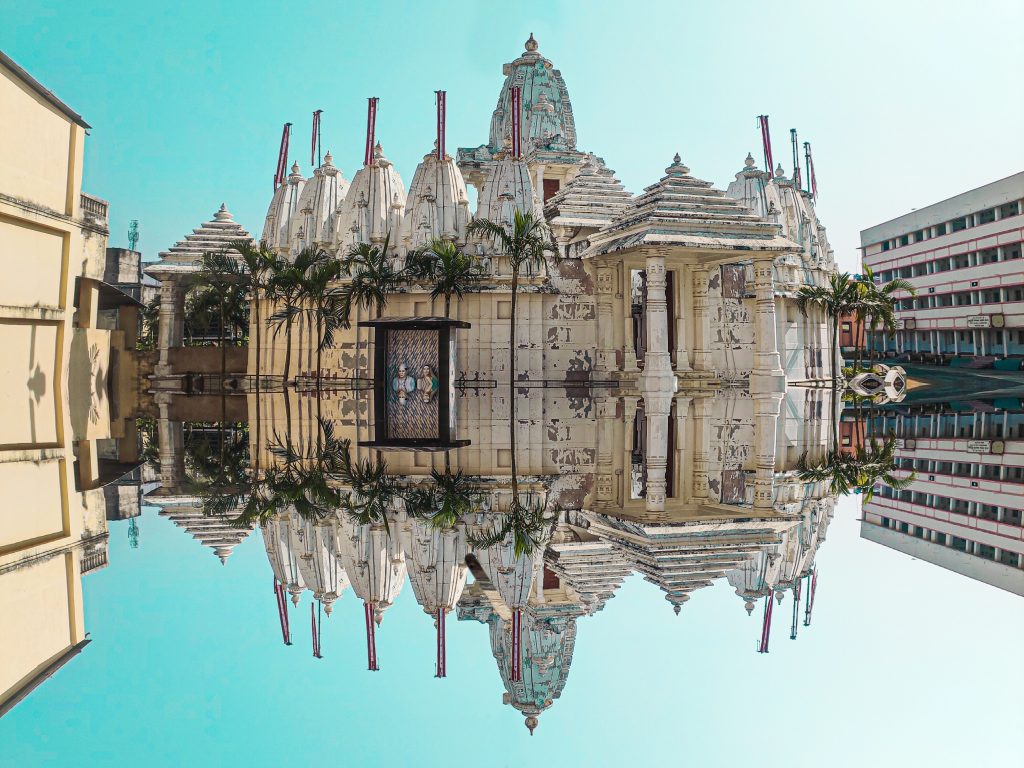 temple reflection - PixaHive