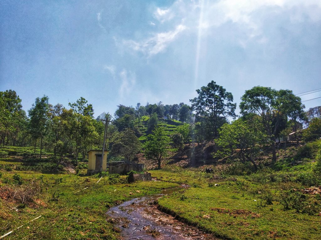 Small water stream flowing through the farm - PixaHive