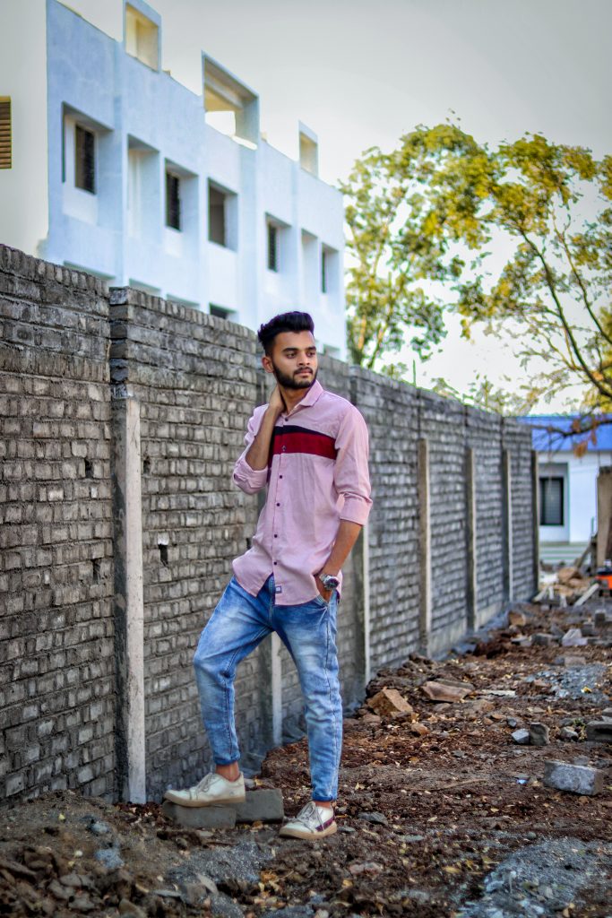 Model posing against the wall - PixaHive