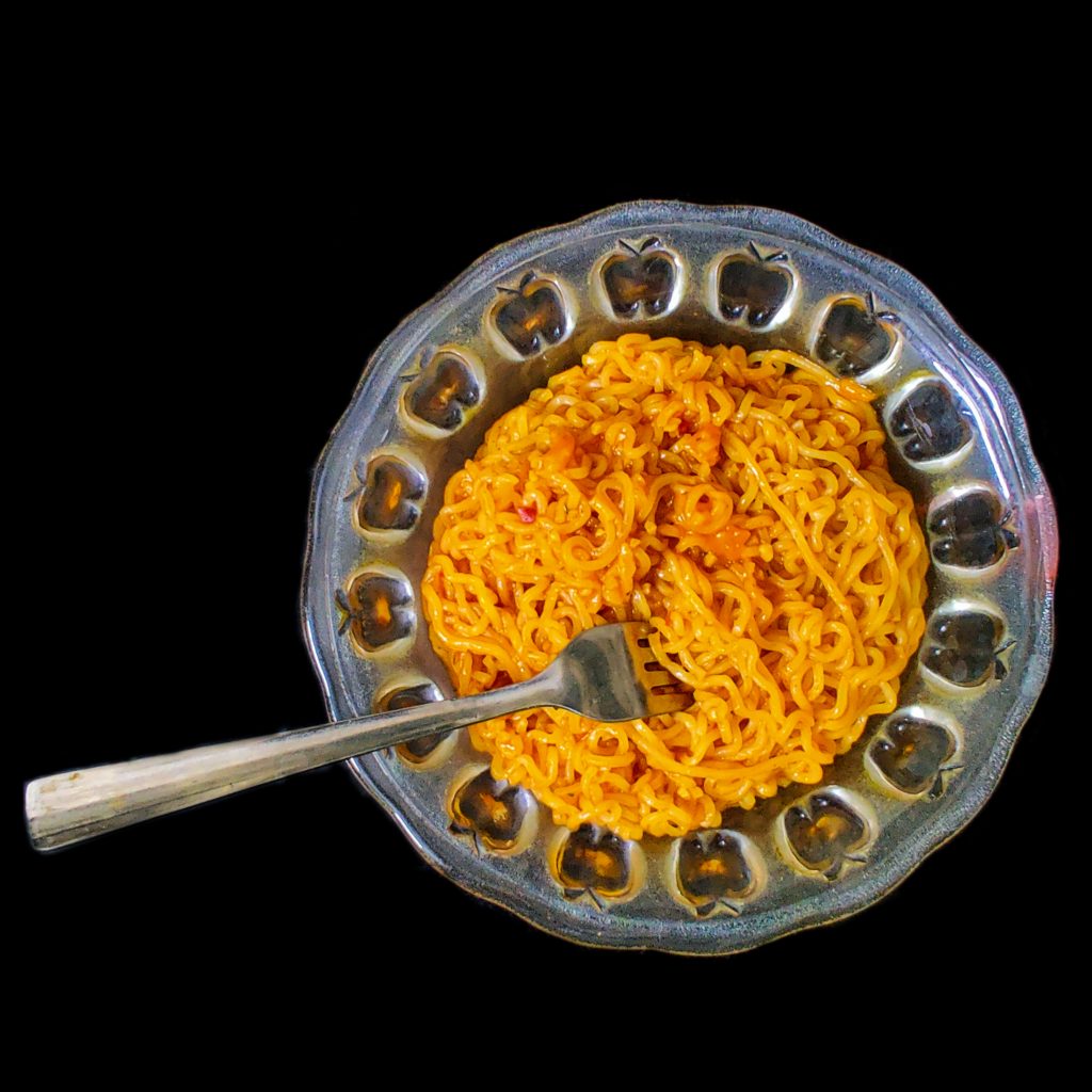 Noodles in the plate - PixaHive