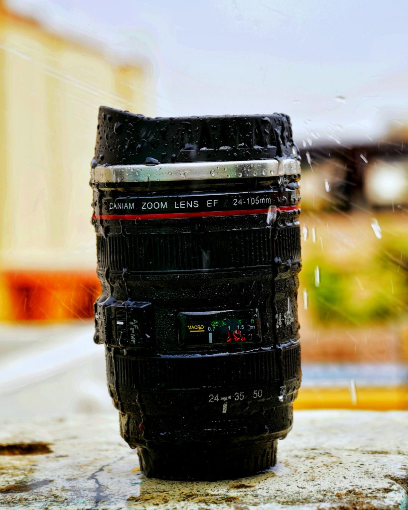 Rain drops falling on a camera lens - PixaHive