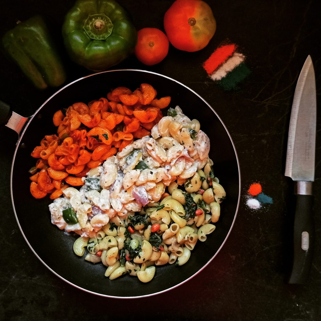 Tri colour pasta - PixaHive