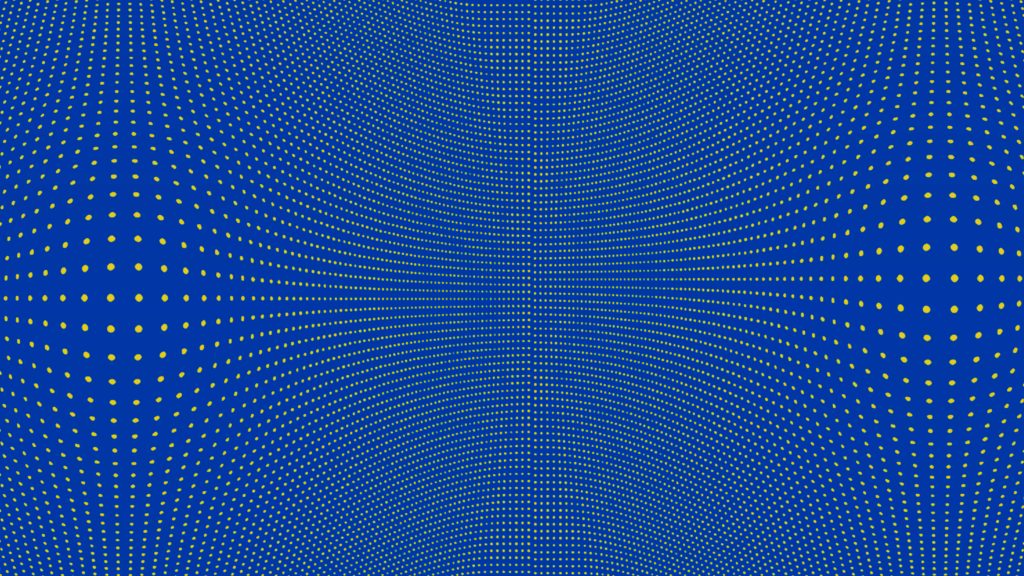 Yellow dots and blue background wallpaper - PixaHive