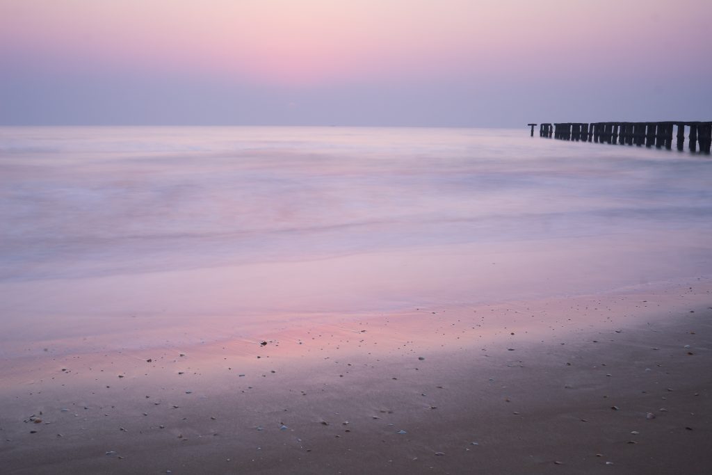 long exposure of beach in morning - PixaHive