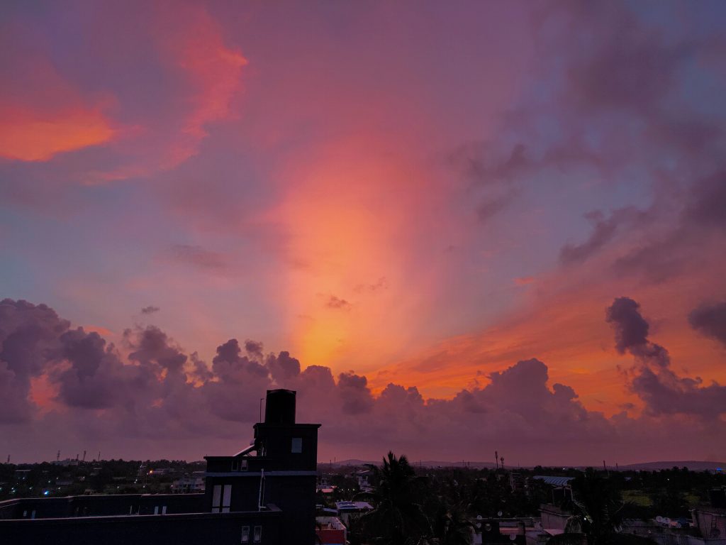 Clouds formation during sunset - PixaHive