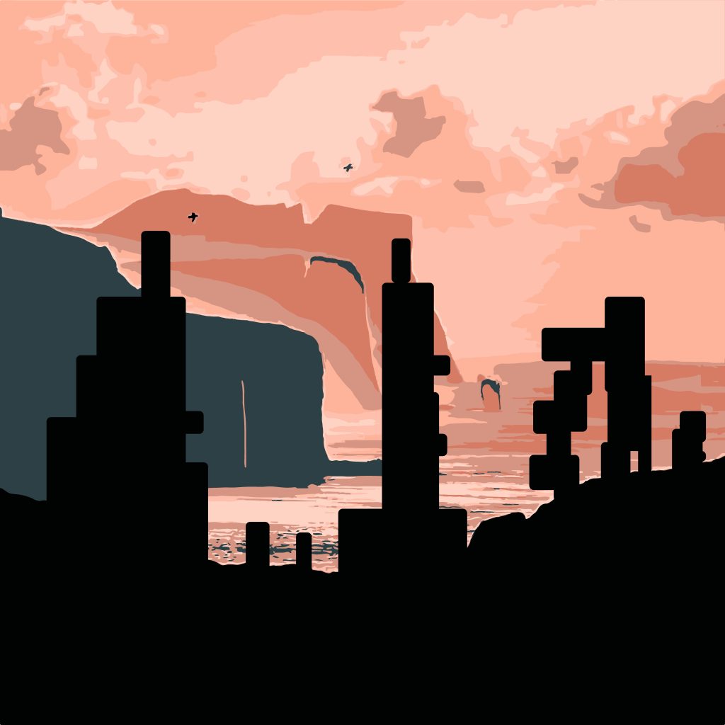 Drawing of factory chimney - PixaHive