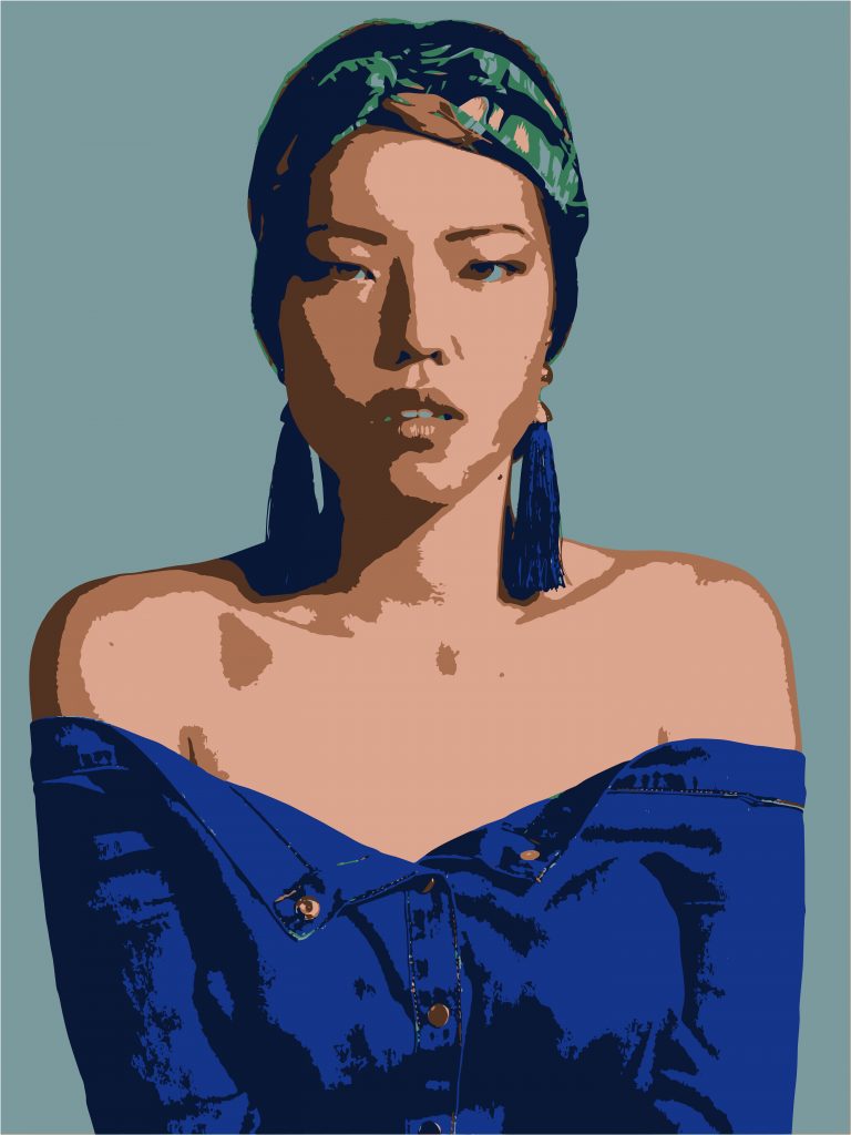 Illustration of a girl - PixaHive