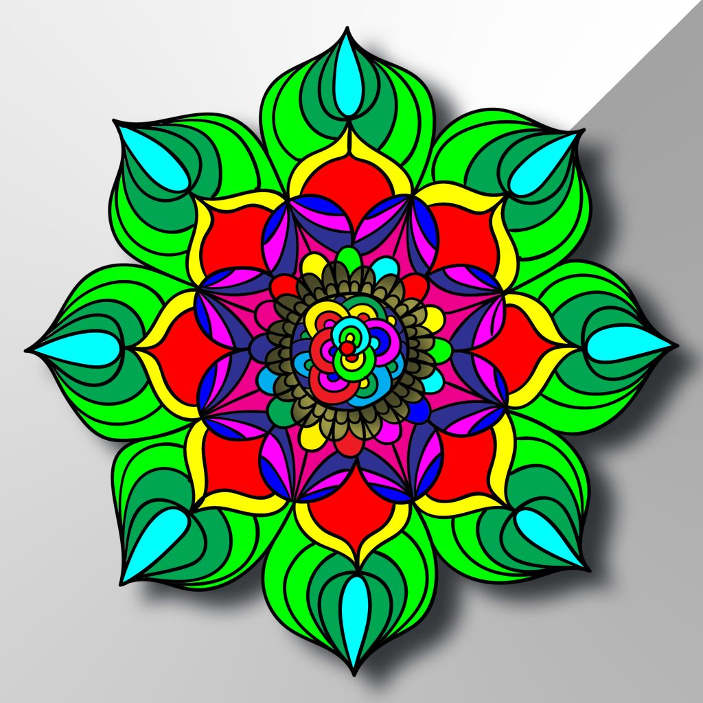 Mandala design illustration - PixaHive