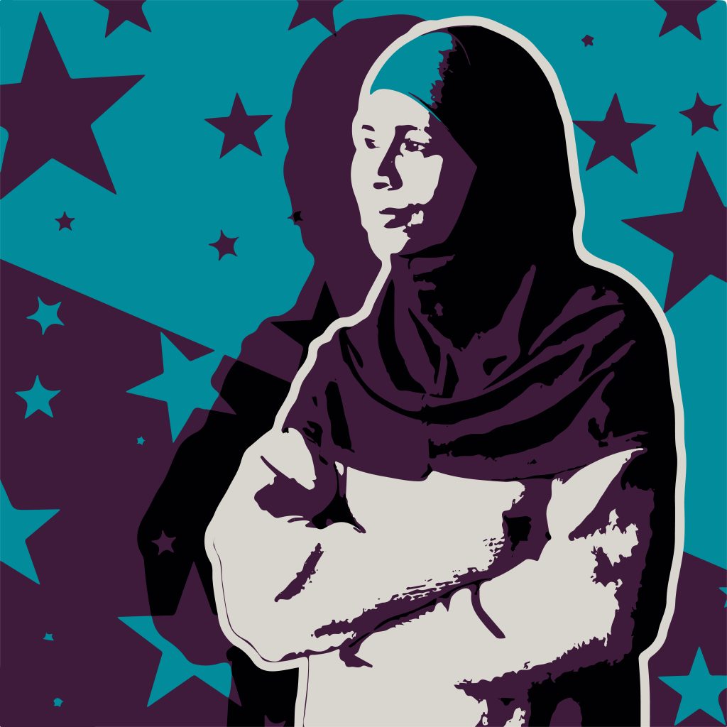 PORTRAIT ILLUSTRATION of Girl's face - PixaHive