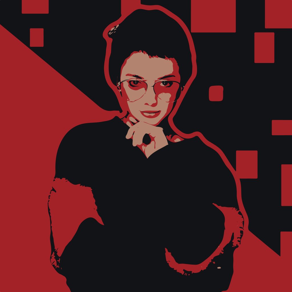 PORTRAIT ILLUSTRATION of girl face - PixaHive