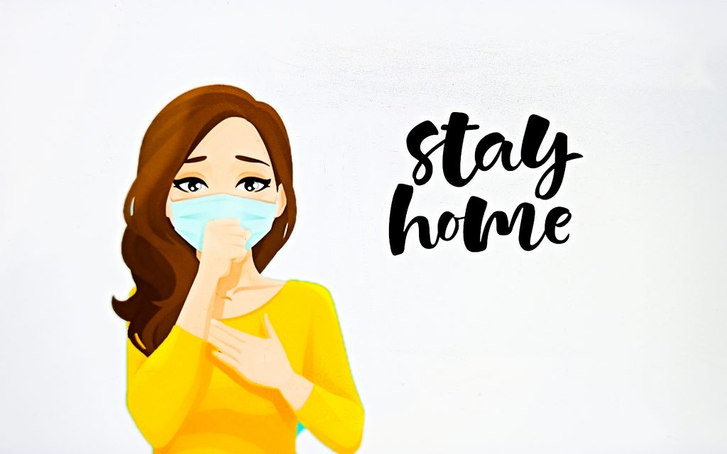Stay home illustration - PixaHive