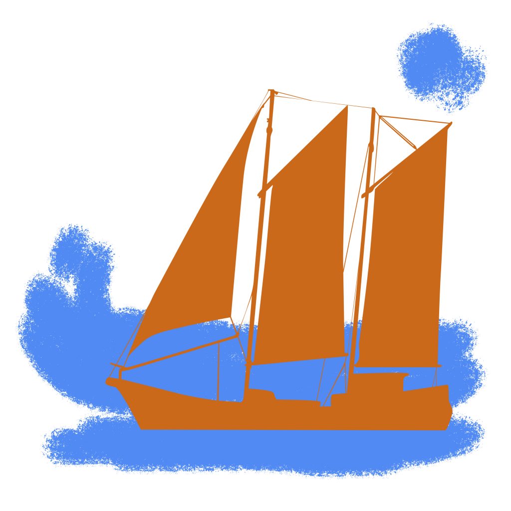 Boat illustratotion vector art digital art - PixaHive