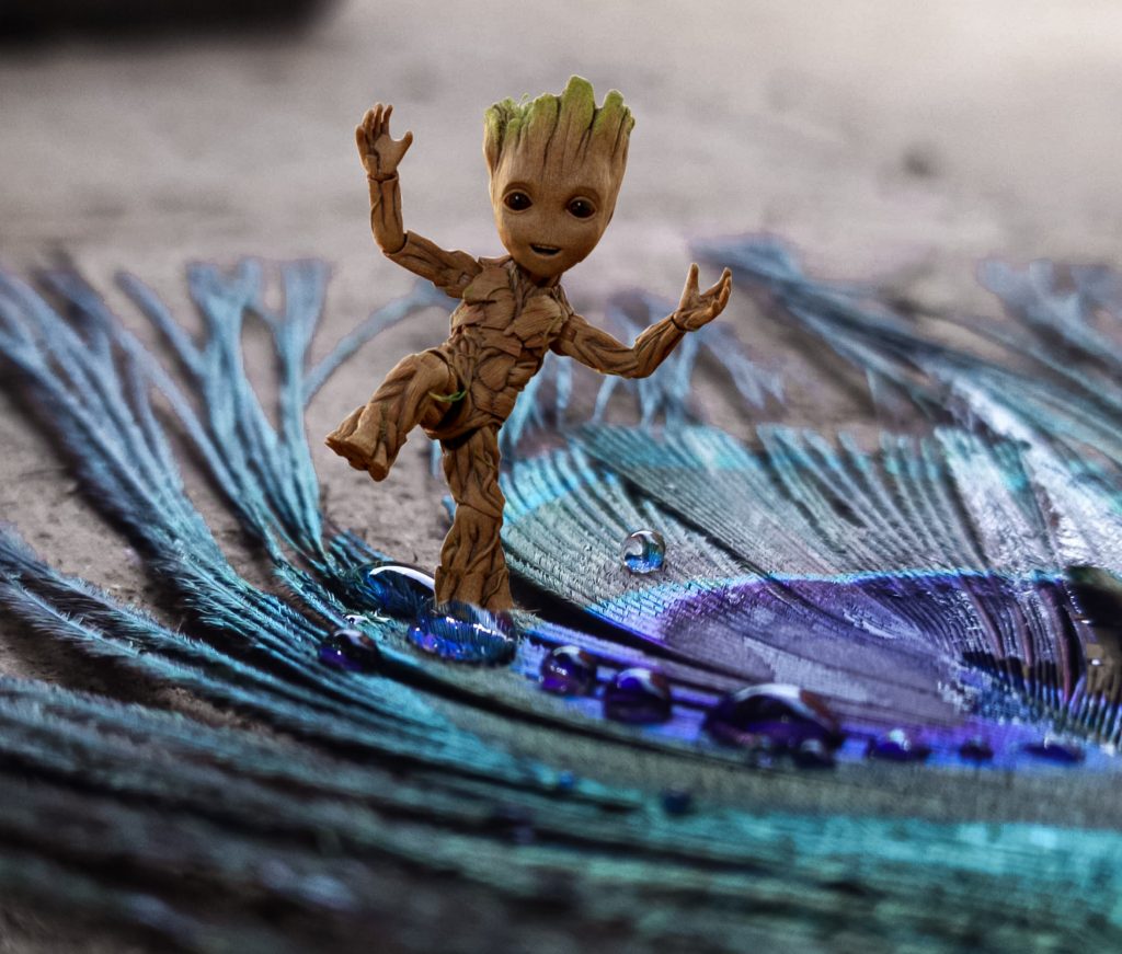 Drops on groot character - PixaHive